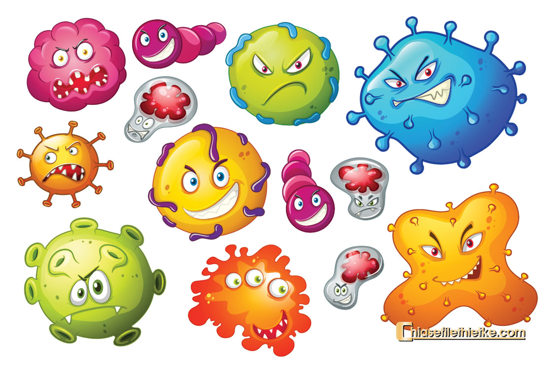 File AI EPS thiết kế Chibi Học Sinh trang trí Trường Học 055